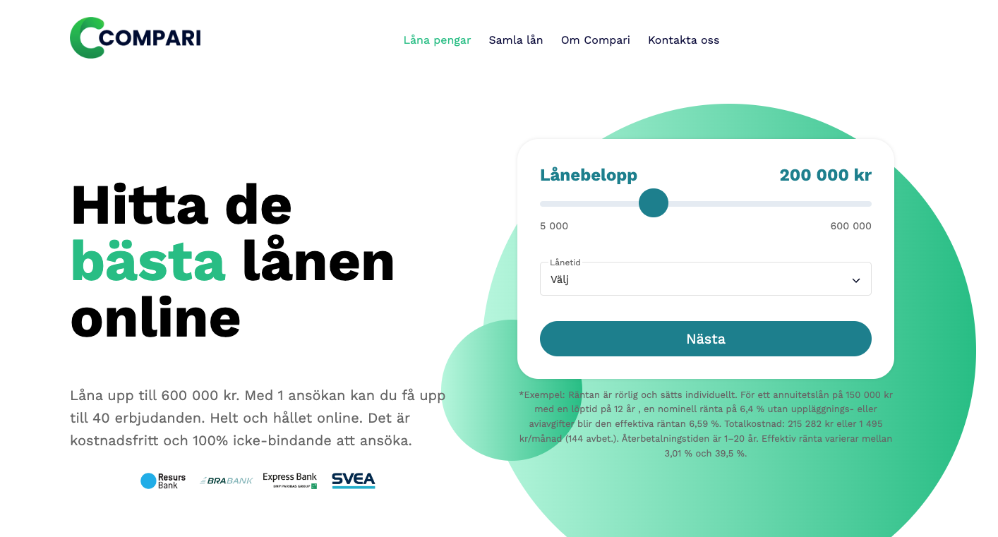 Compari Omdöme - Läs vår recension innan du ansöker