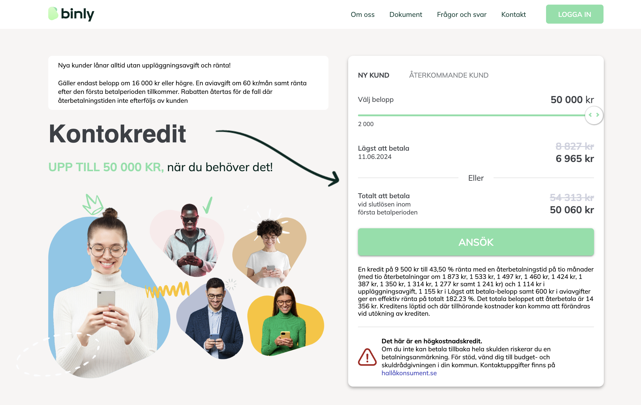 Binly Omdöme (2025) - Allt om att låna hos Binly