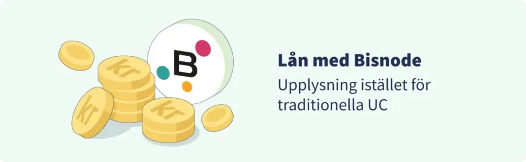 Lån med Bisnode (Dun & Bradstreet) - Jämför 6 st lån 2025